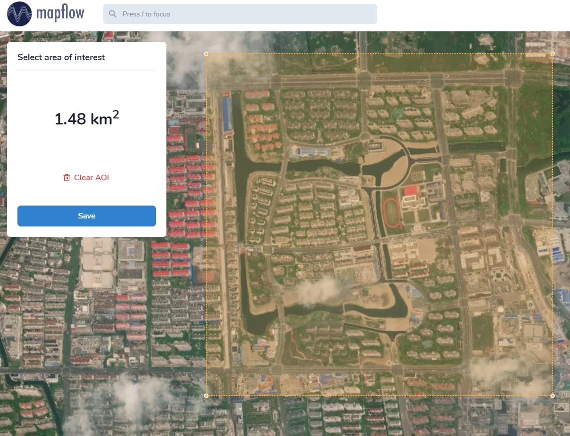 Mapflow-在线自动识别卫星影像图里面的建筑-城市数据人