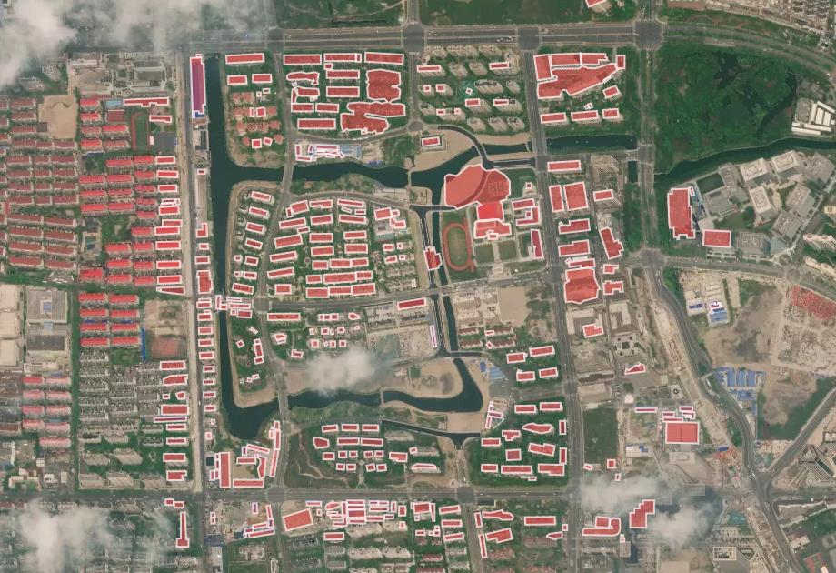 Mapflow-在线自动识别卫星影像图里面的建筑-城市数据人